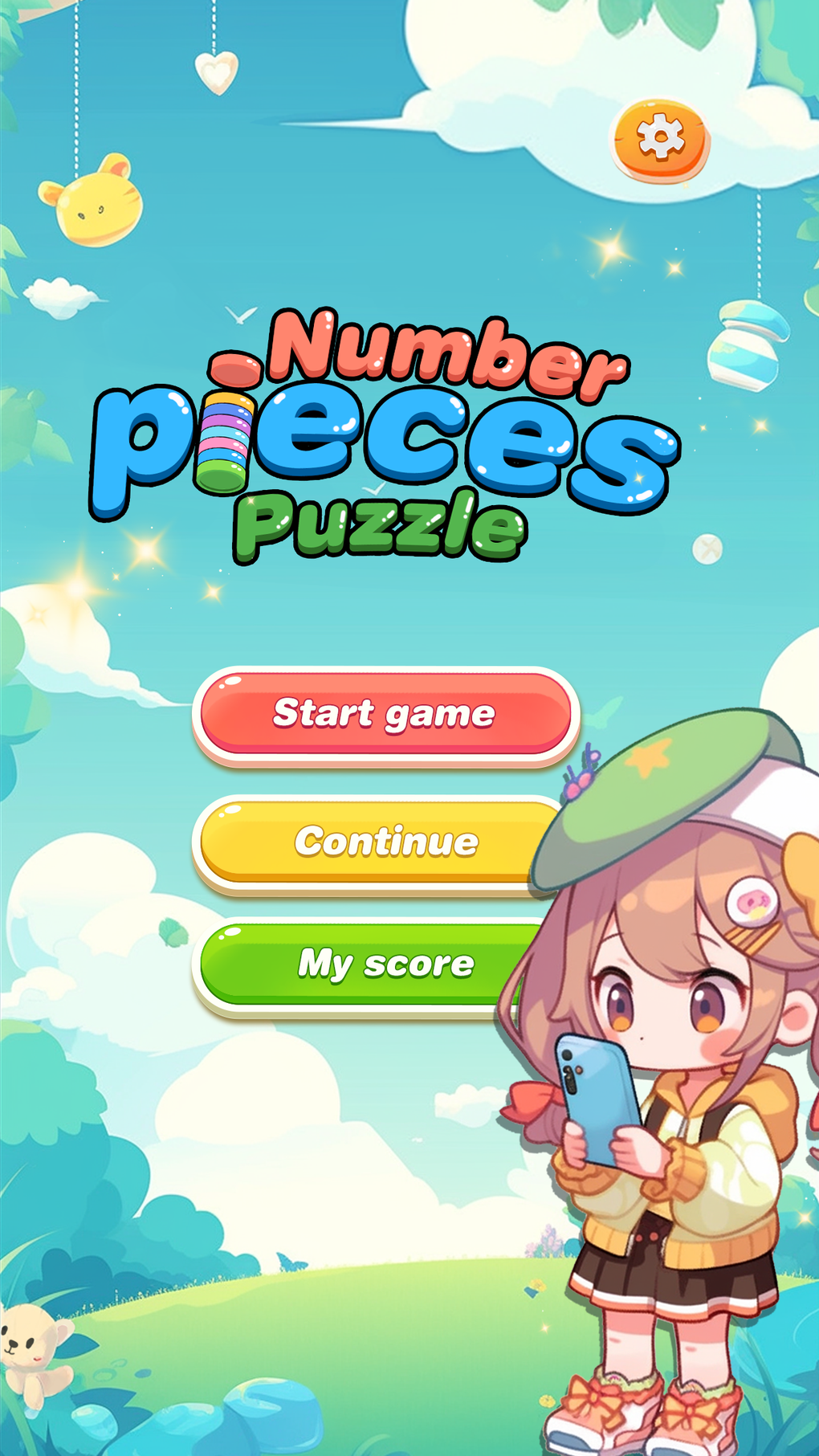Number Pieces Puzzle para iPhone - Descargar