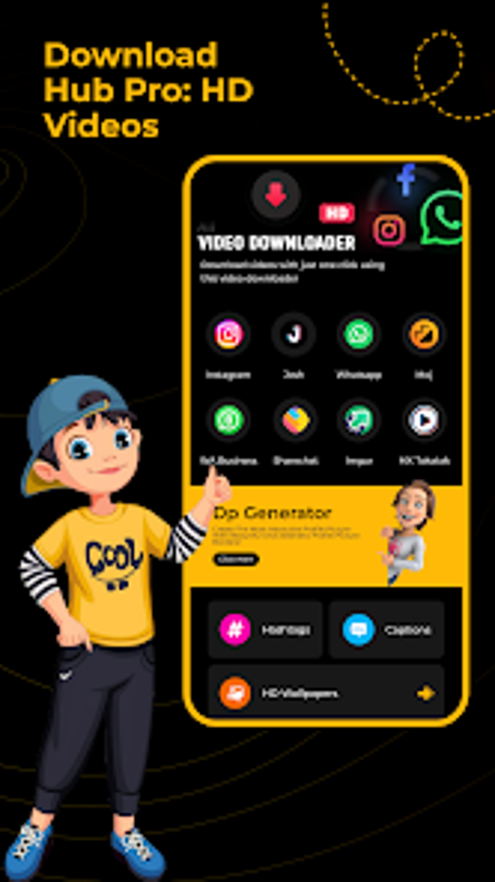 Android 용 Download Hub Pro: HD Videos - 다운로드