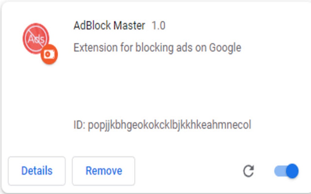 AdBlock Master Google Chrome için - Eklenti İndir