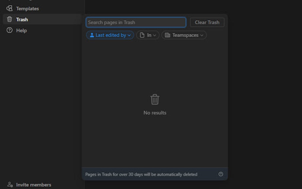 Notion Clear Trash for Google Chrome - Extension Download