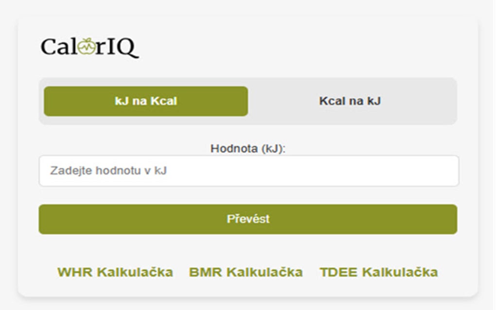 kJ to kcal, kcal to kJ – Simply convert energy units para Google Chrome - Extensión Descargar