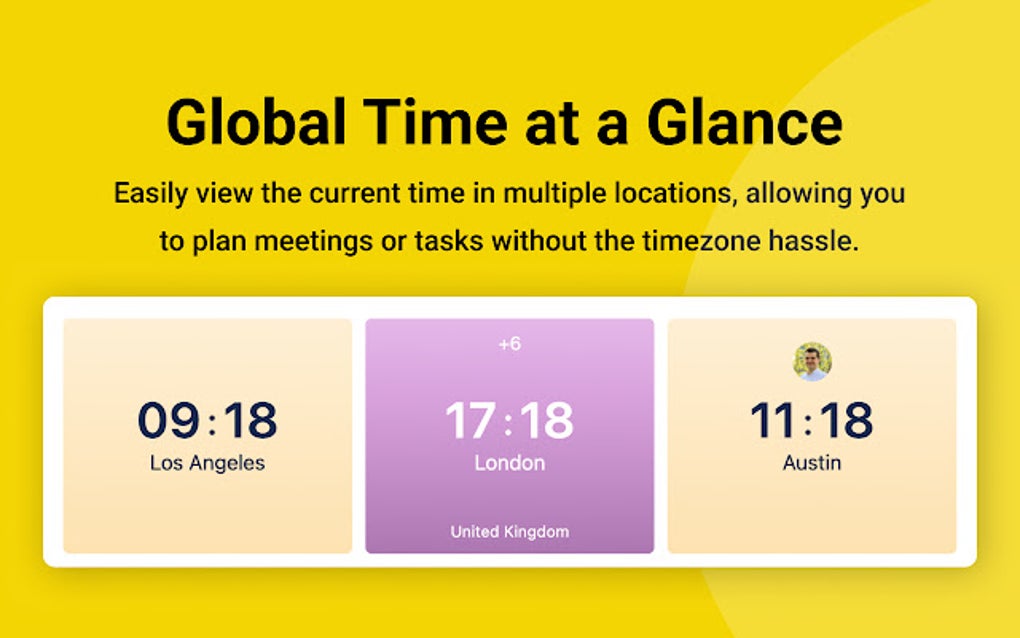 World Clock & Timezone Converter para Google Chrome - Extensión Descargar
