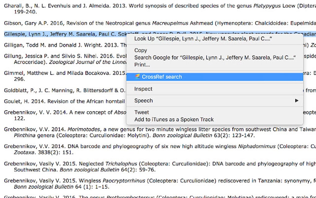 Crossref Search for Google Chrome - Extension Download