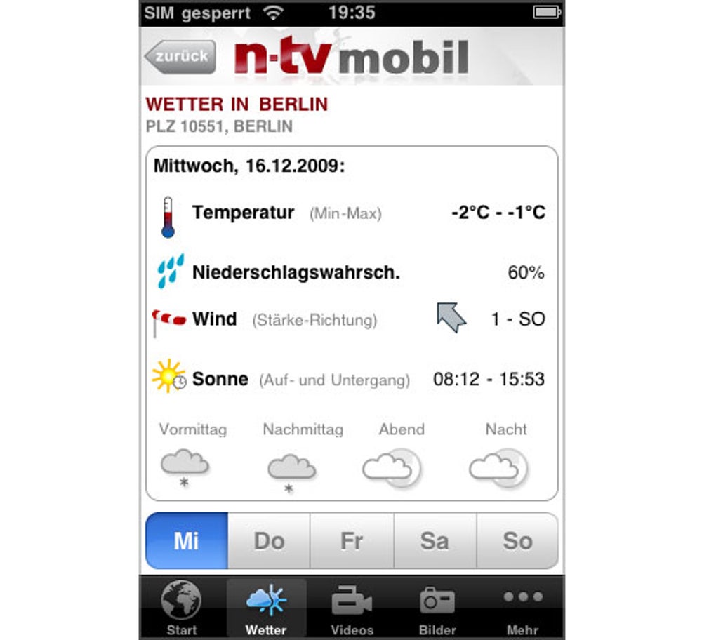 ntv Nachrichten für iPhone - Download