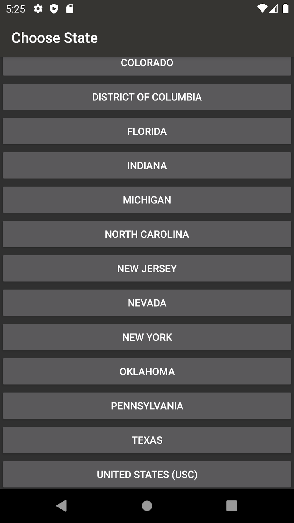 State Statute Federal Law for Android - Download
