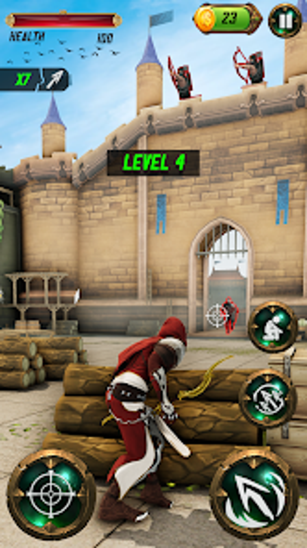 Archer Shooter Attack 3D war pour Android - Télécharger