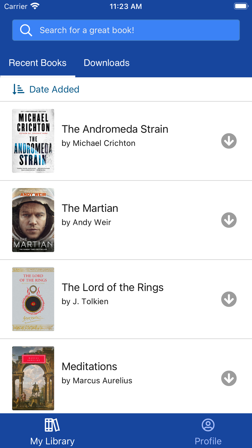 Bookshare Reader for iPhone - Download