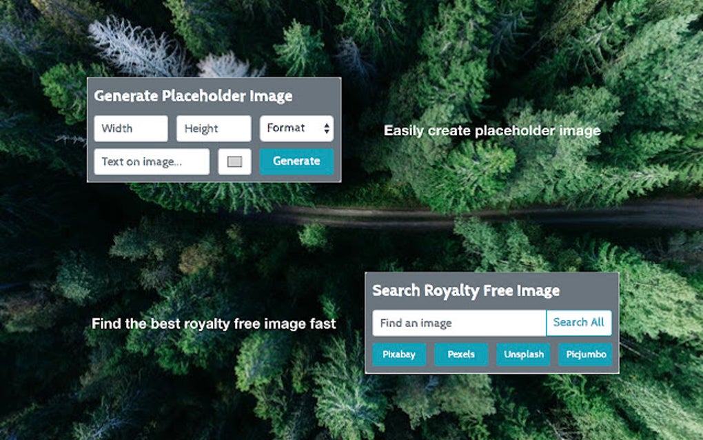 Placeholder Image для Google Chrome - Расширение Скачать