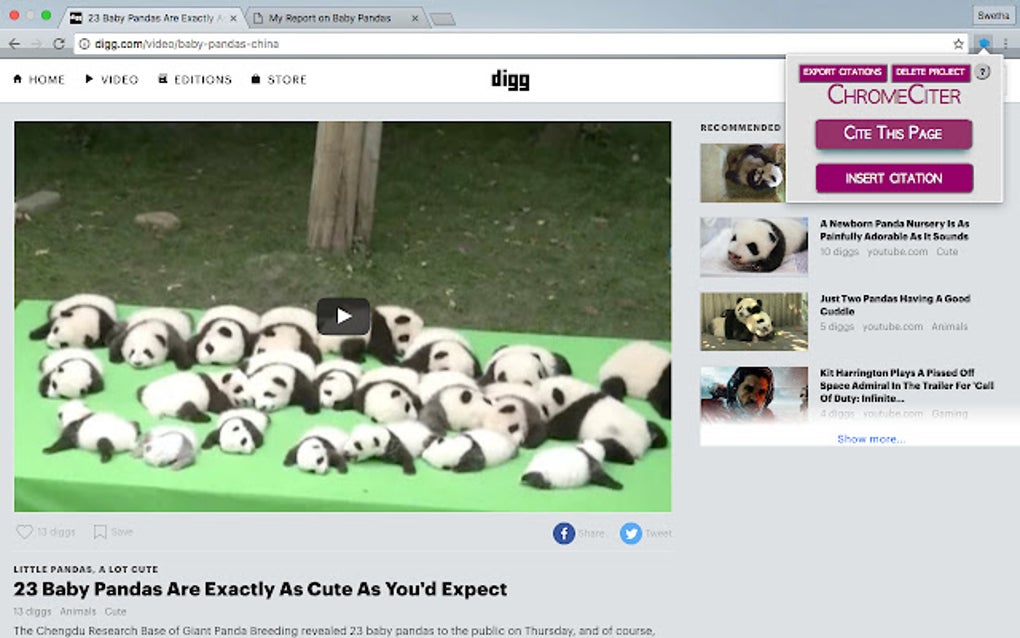 ChromeCiter for Google Chrome - Extension Download