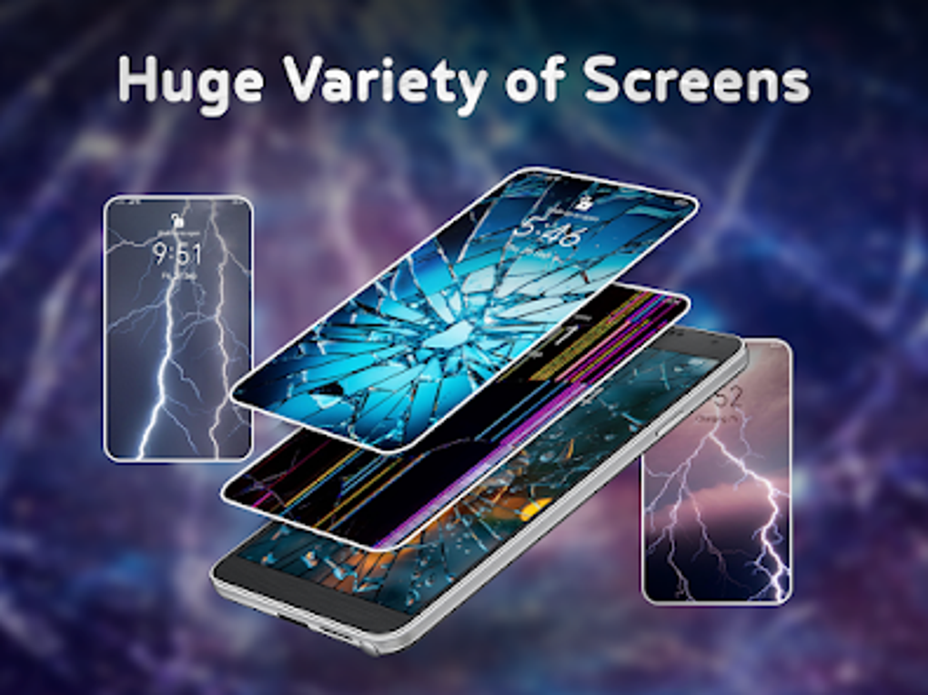 Broken Screen: 4K funny pranks pour Android - Télécharger