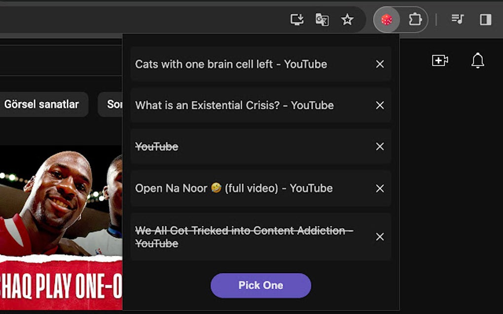 Random Tab Picker para Google Chrome - Extensión Descargar