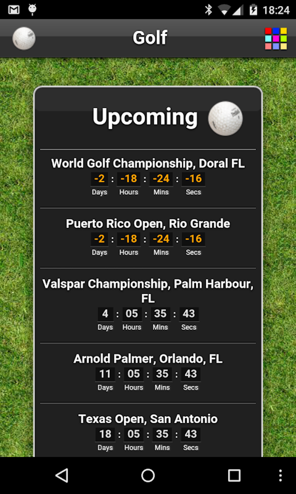 Golf APK pour Android - Télécharger