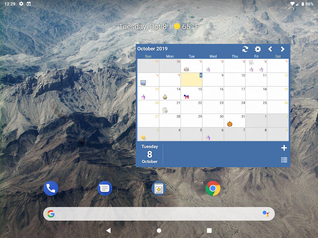 Blik Calendar Widget APK para Android - Descargar