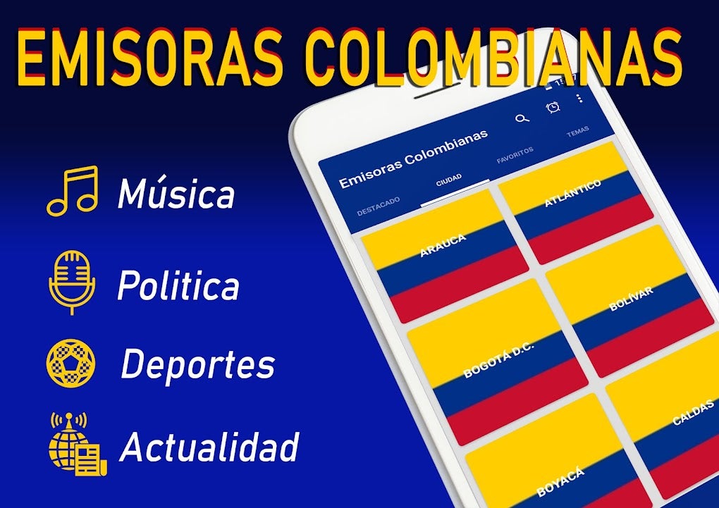 Emisoras Colombianas en Vivo para Android - Descargar
