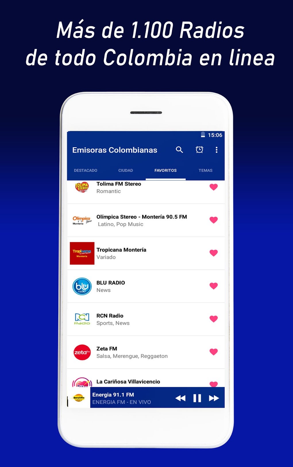 Emisoras Colombianas en Vivo para Android - Descargar