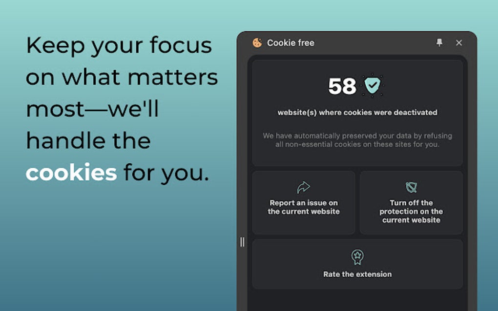 Cookie free for Google Chrome - Extension Download