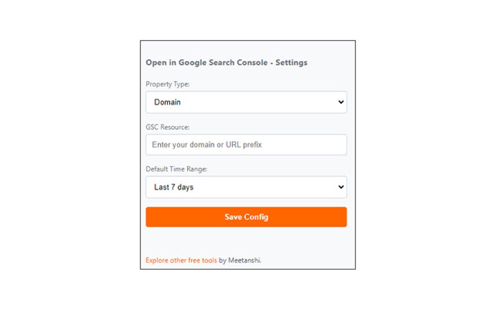 Open in Google Search Console für Google Chrome - Erweiterung Download