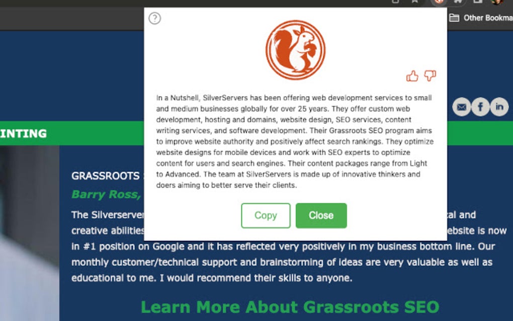 In a Nutshell Google Chrome 용 - 확장 프로그램 다운로드