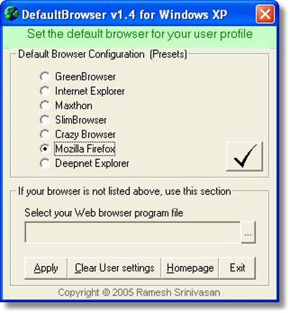 DefaultBrowser - Descargar