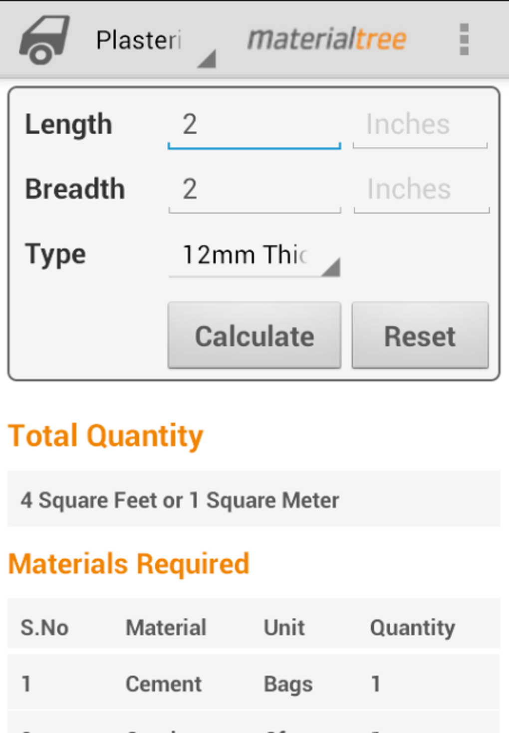 Building Materials Calculators APK for Android - Download