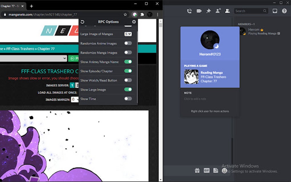 Anime-Manga RPC for Google Chrome - Extension Download