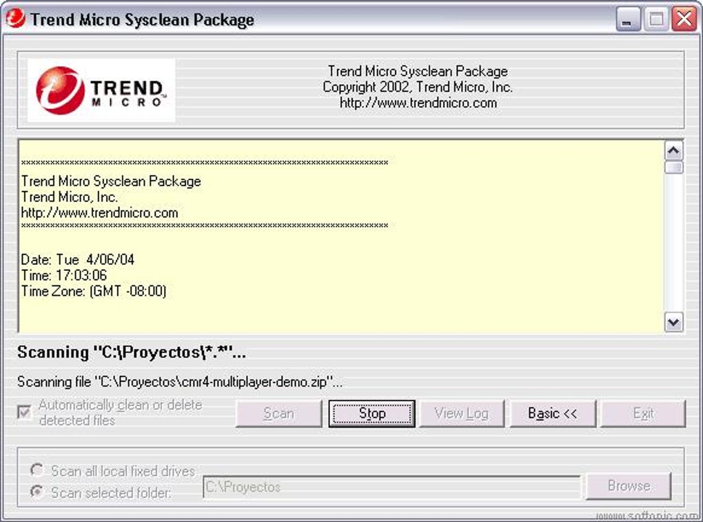 Trend Micro Sysclean Package - Descargar