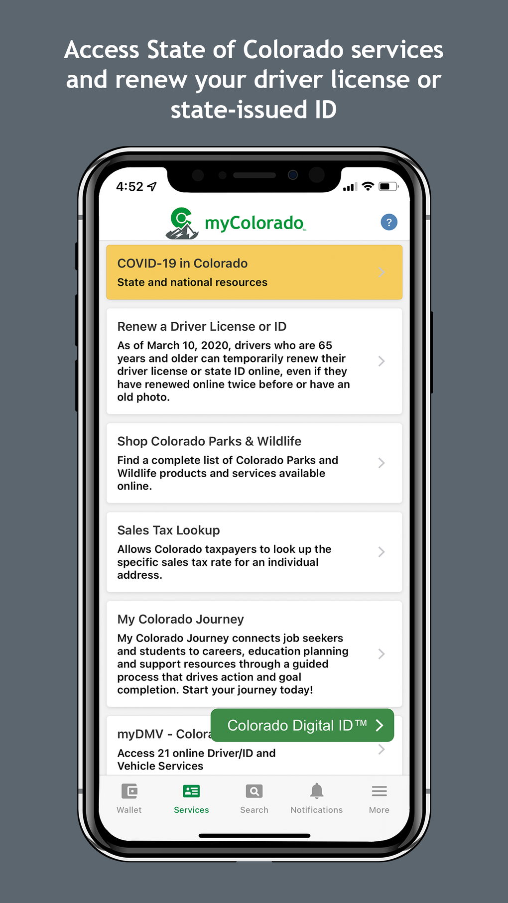 myColorado for iPhone - Download