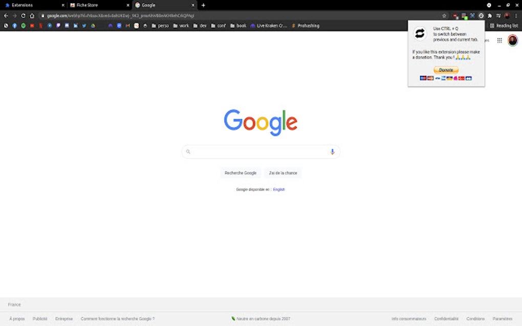 Tab Quick Switch para Google Chrome - Extensão Download Tab Quick Switch para Google Chrome - Extensão Download