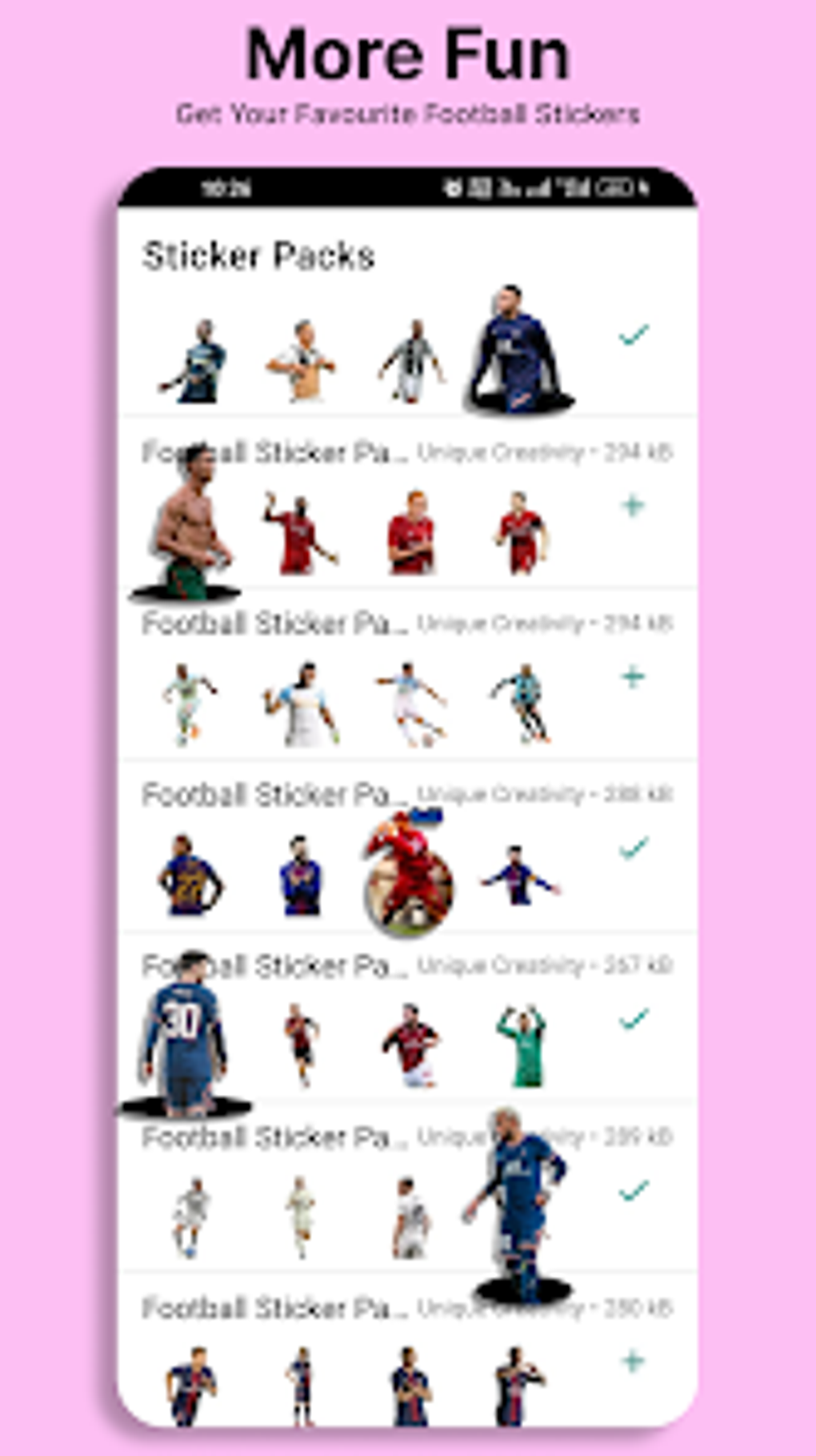 Football Stickers - WASticker for Android - Download