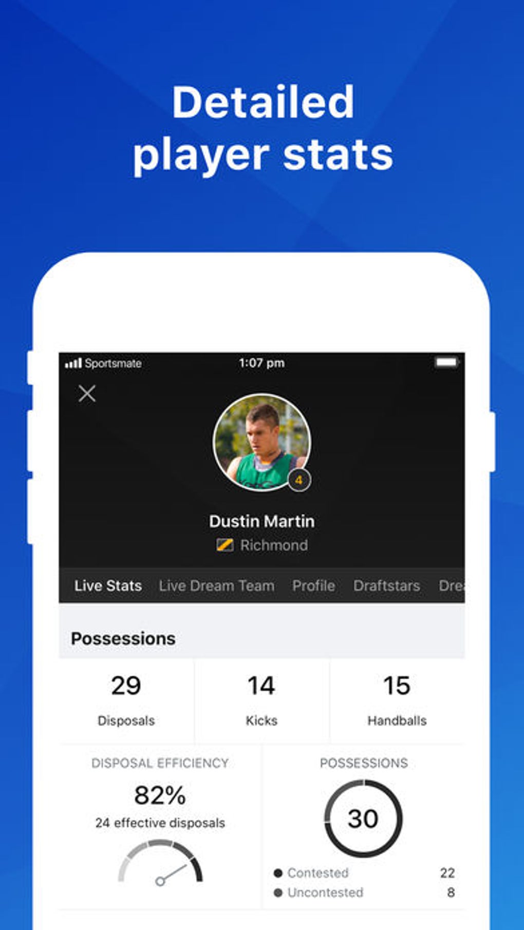 Footy Live: AFL Scores Stats para iPhone - Download