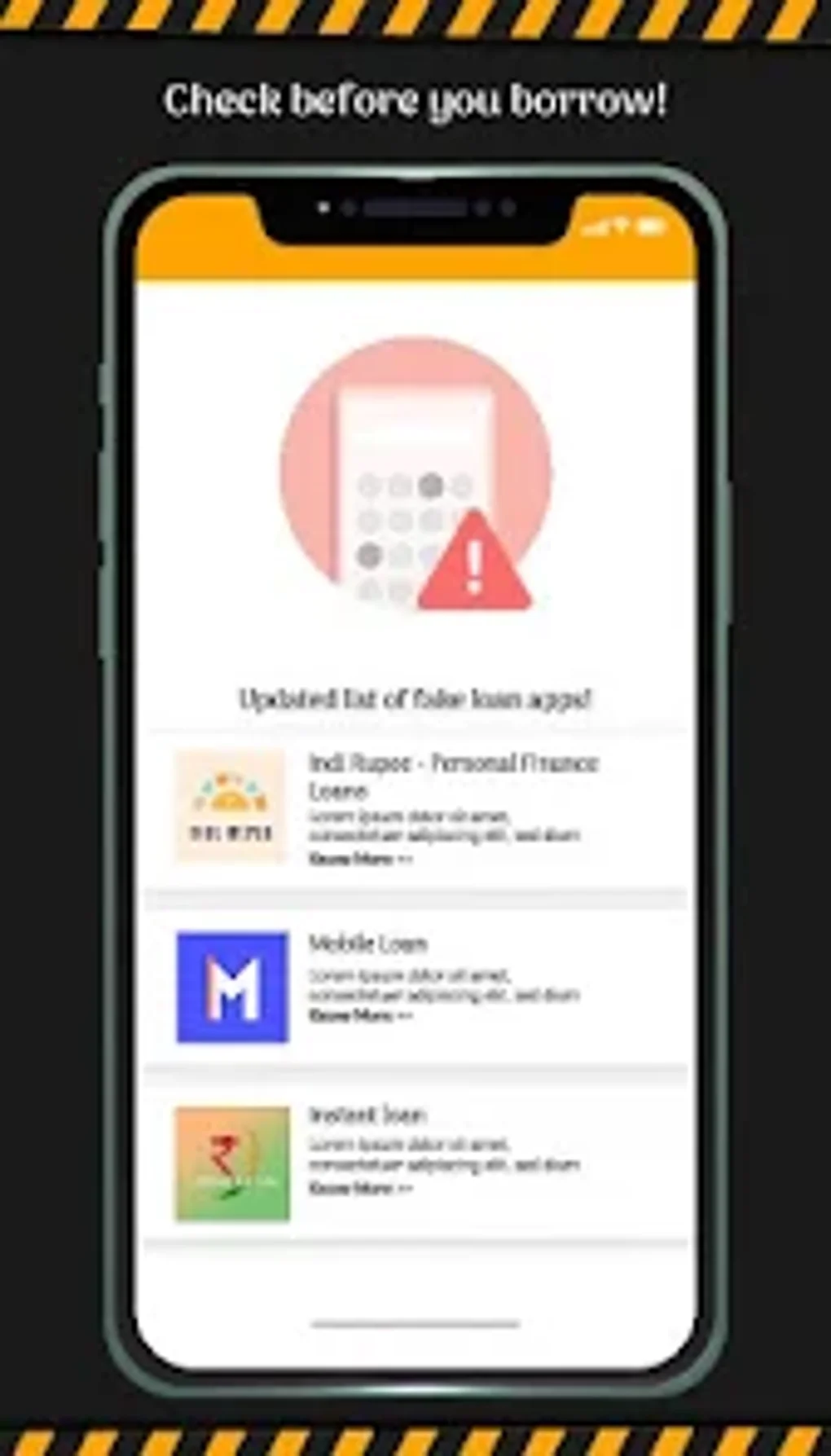 Android 용 Fraud Alert - Fake Instant Per - 다운로드