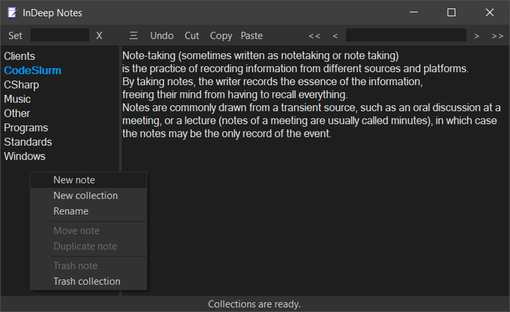 InDeep Notes - Download