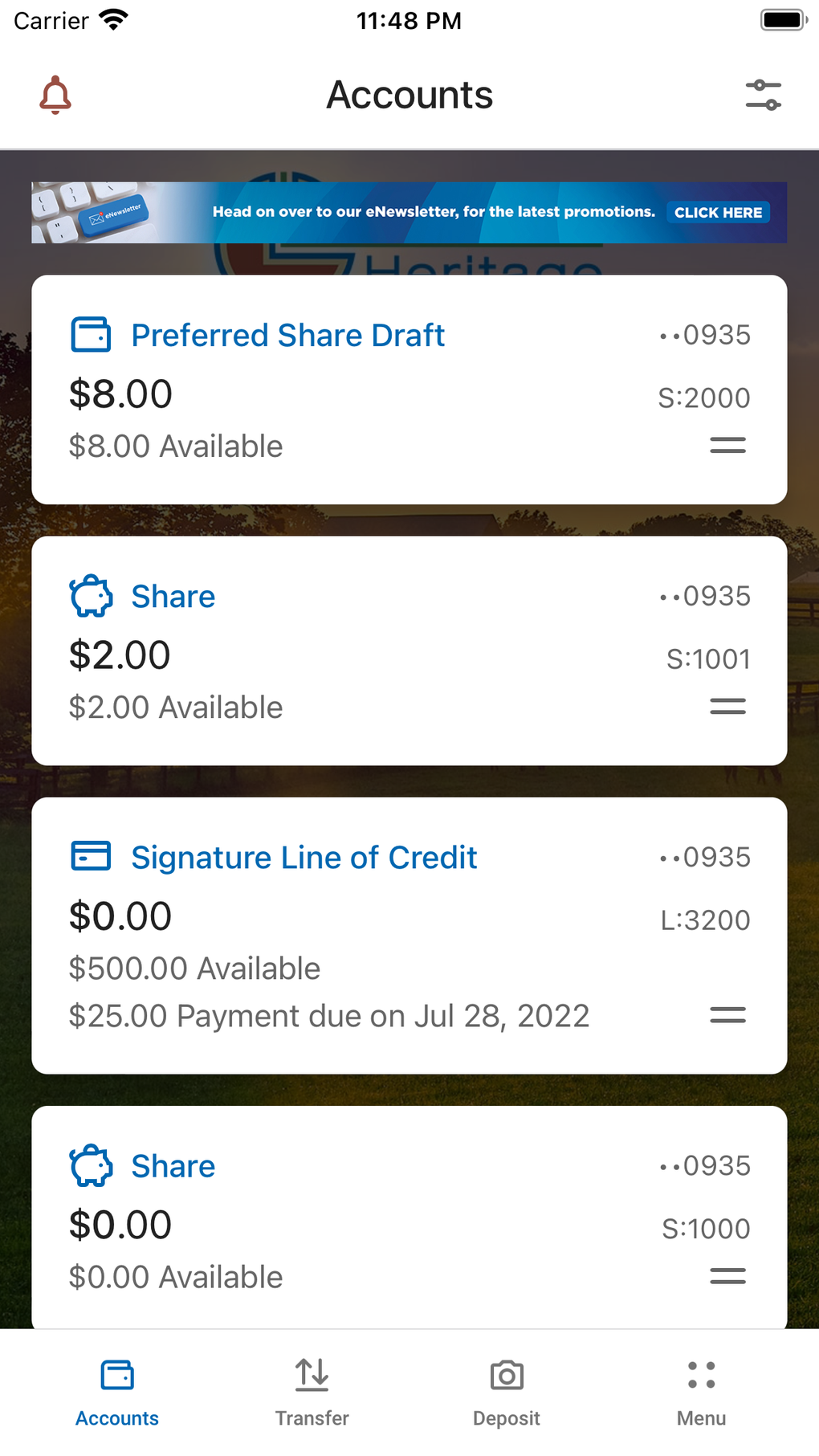 Members Heritage CU for iPhone - Download
