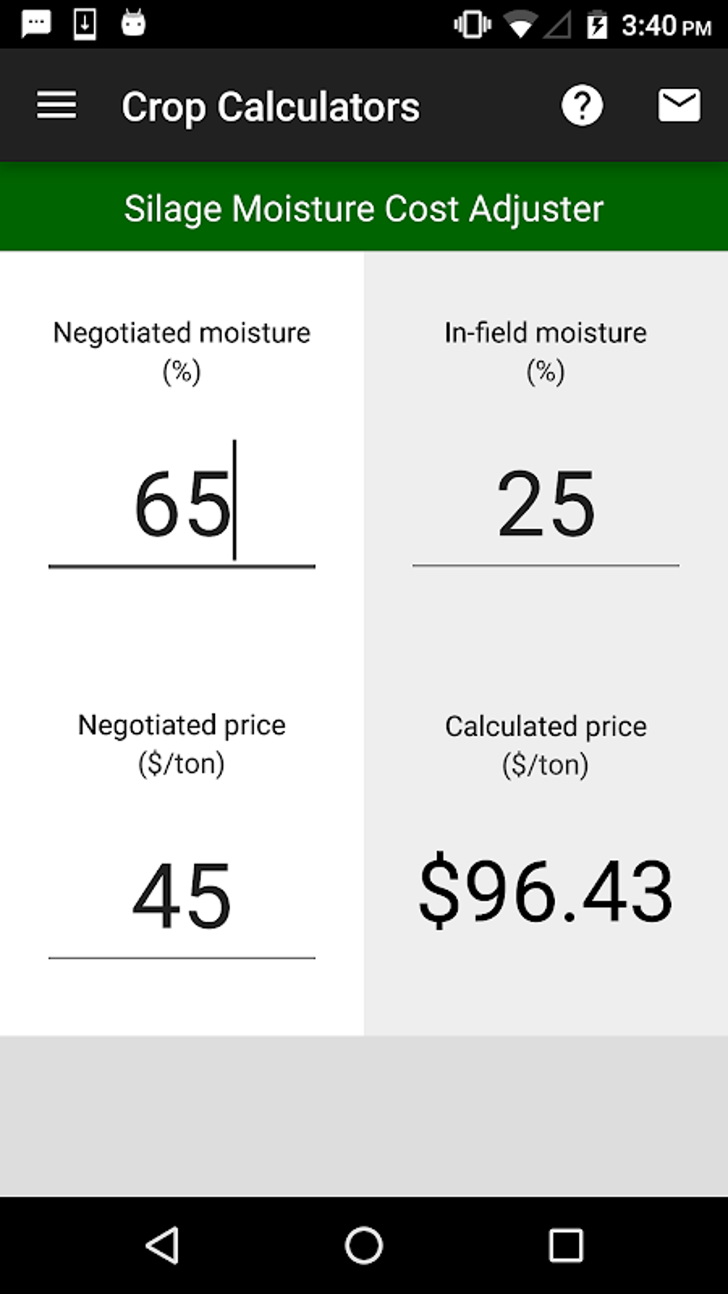 Crop Calculators APK for Android - Download