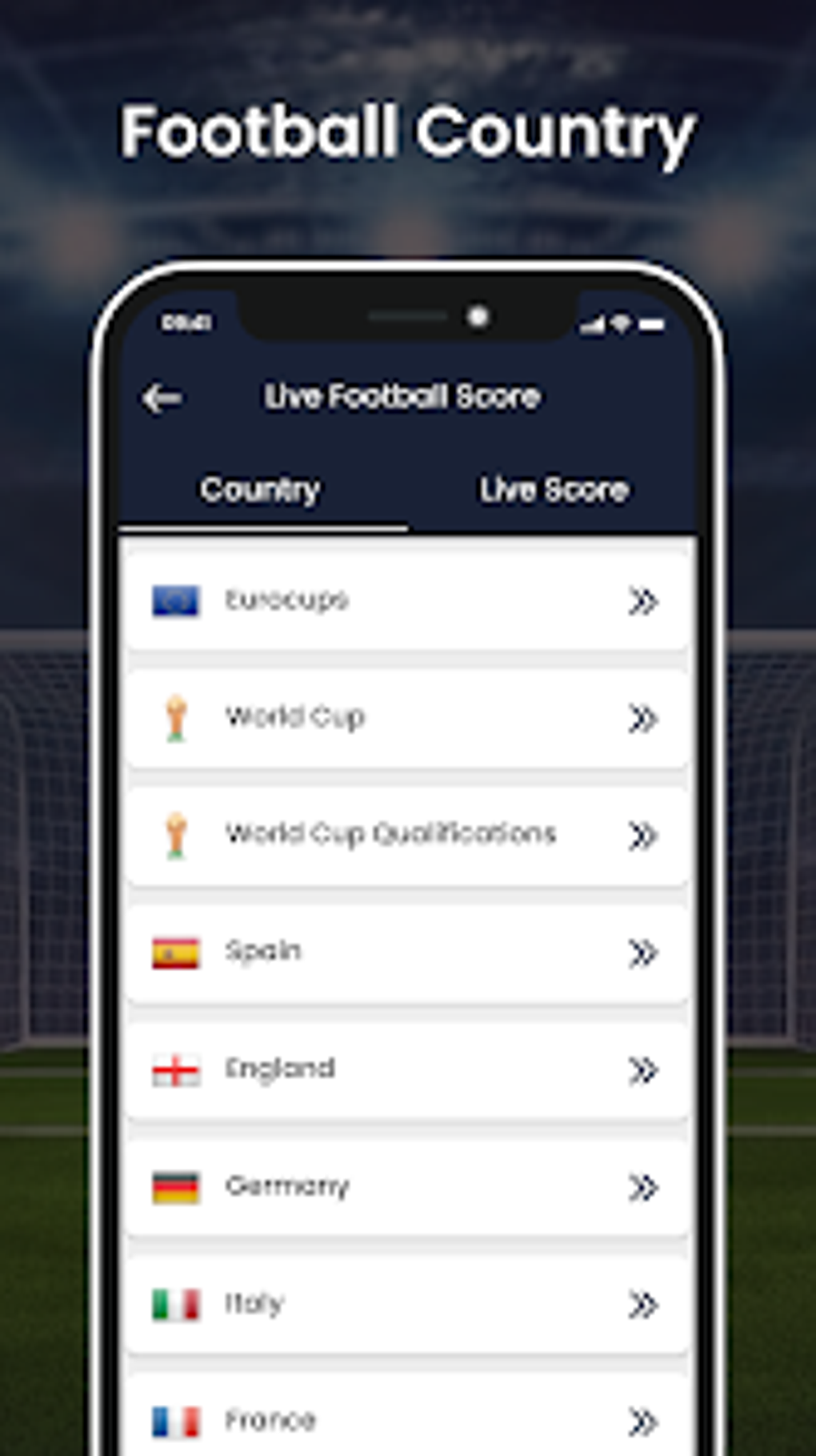 LiveMatch:Live Football Score para Android - Descargar