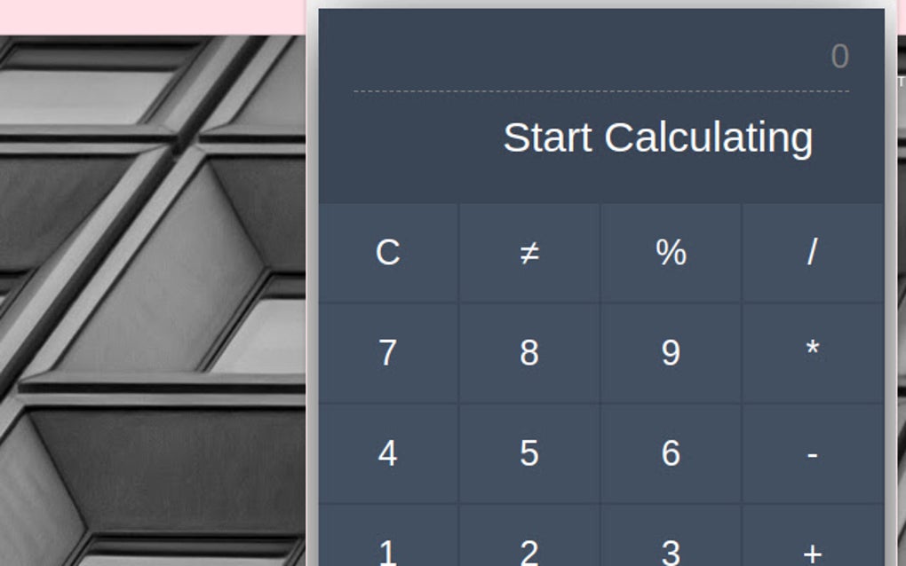 Calculator para Google Chrome - Extensión Descargar