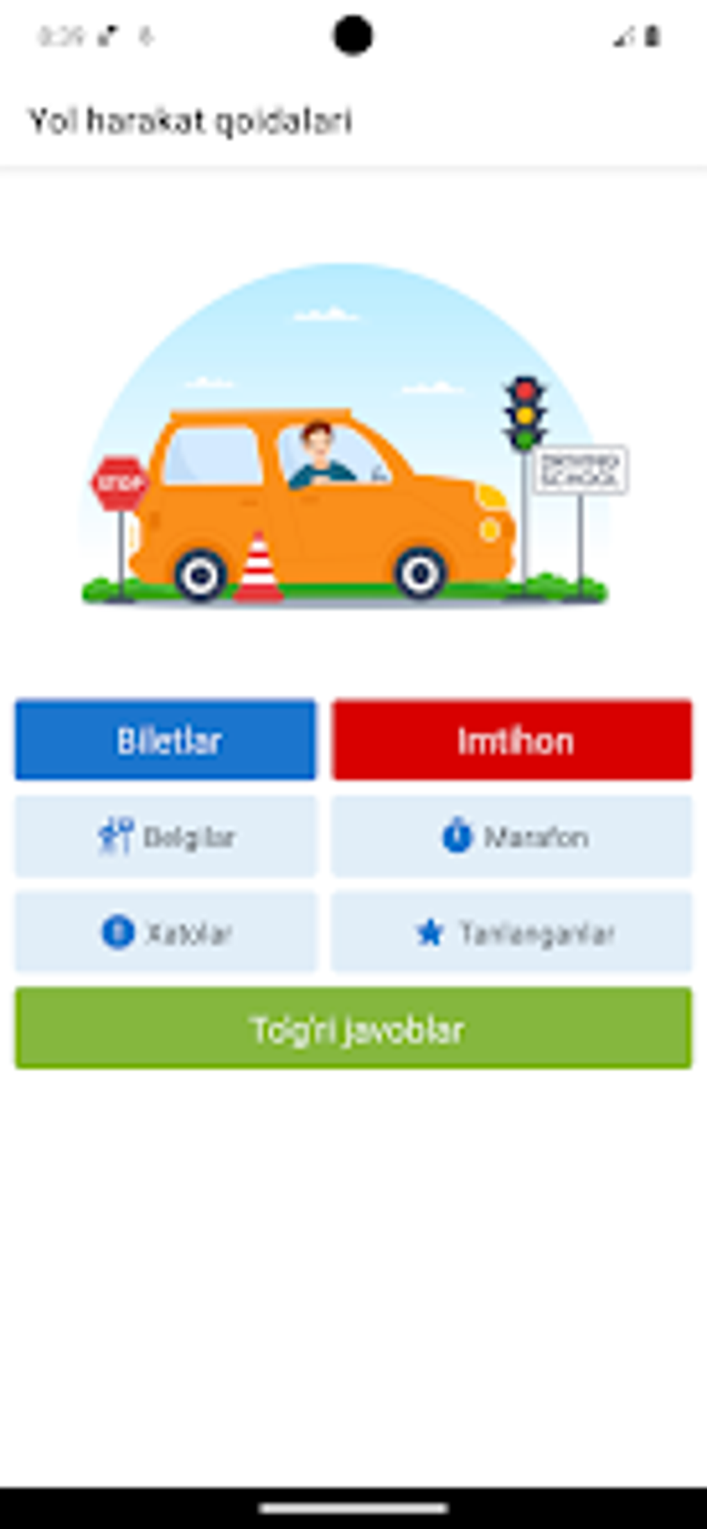 Android için Yol harakati qoidalari 2024 - İndir