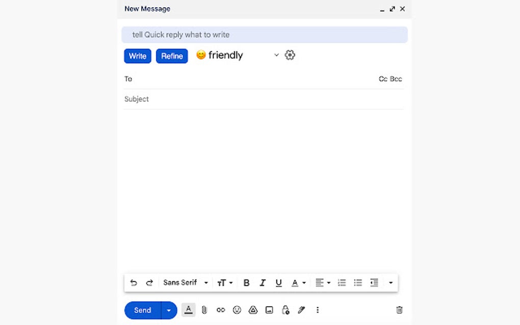 QuickReply for Google Chrome - Extension Download