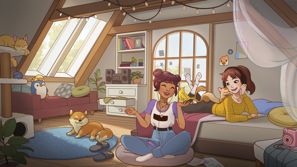 Comfy Girl - Cozy Aesthetic for iPhone - Download