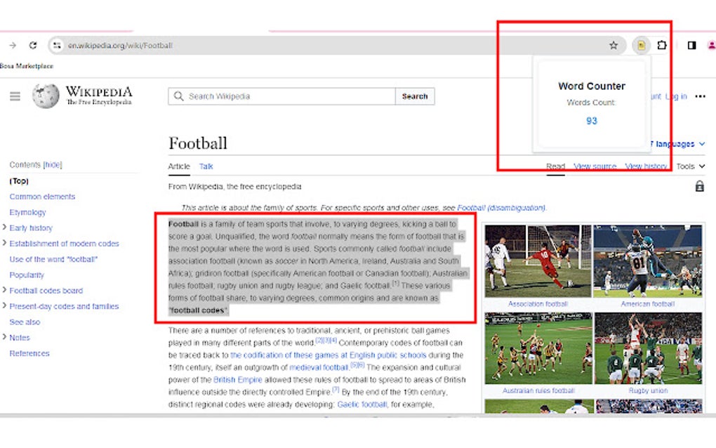 Word Counter for Google Chrome - Extension Download