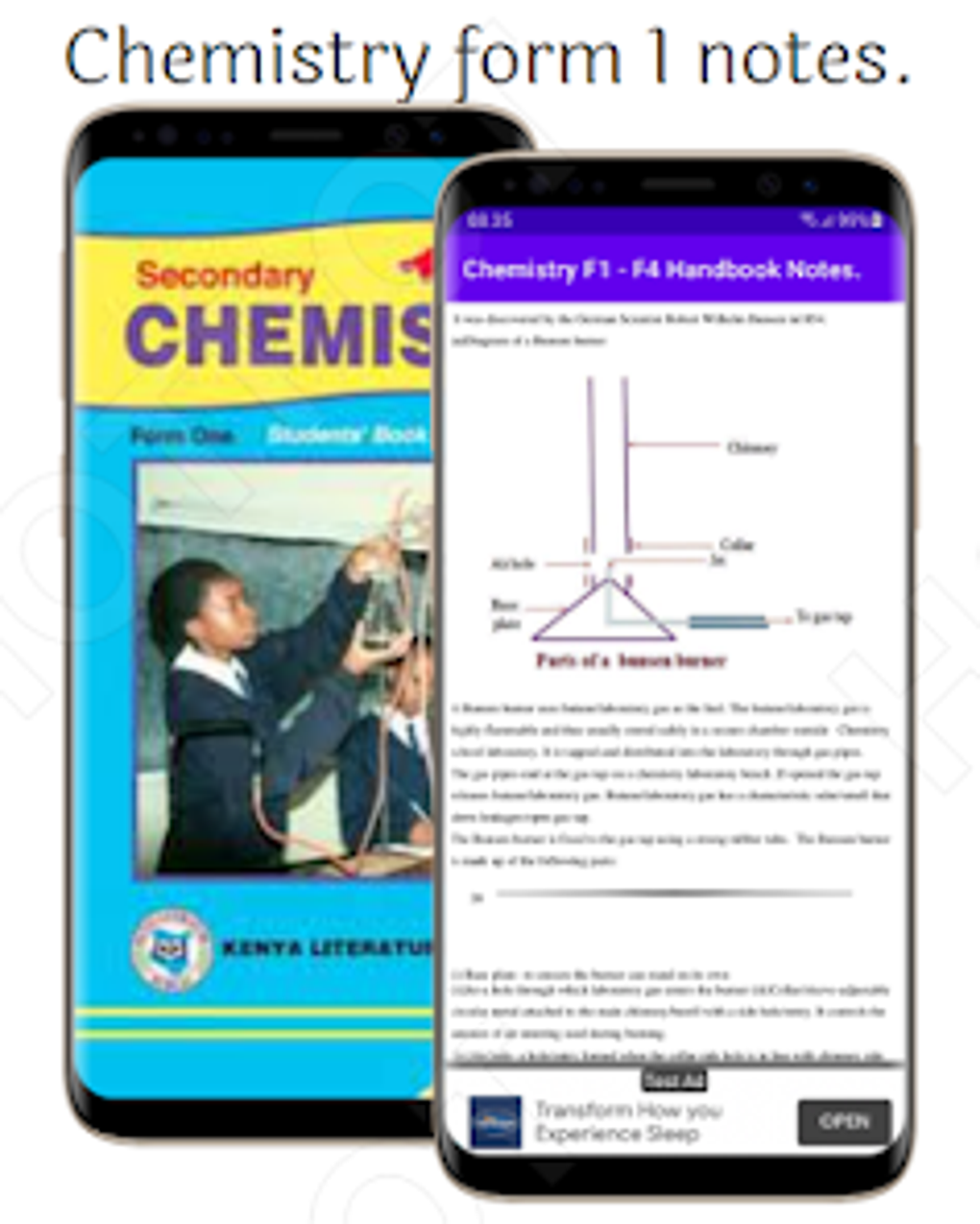 Chemistry F1 F4 Handbook สำหรับ Android ดาวน์โหลด