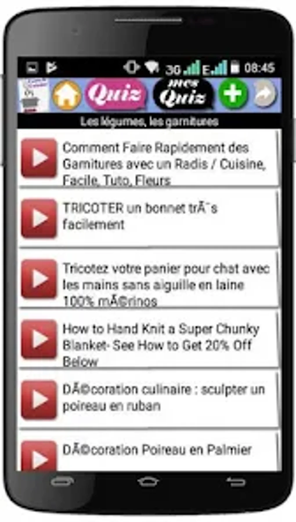 Cours de Cuisine para Android - Descargar