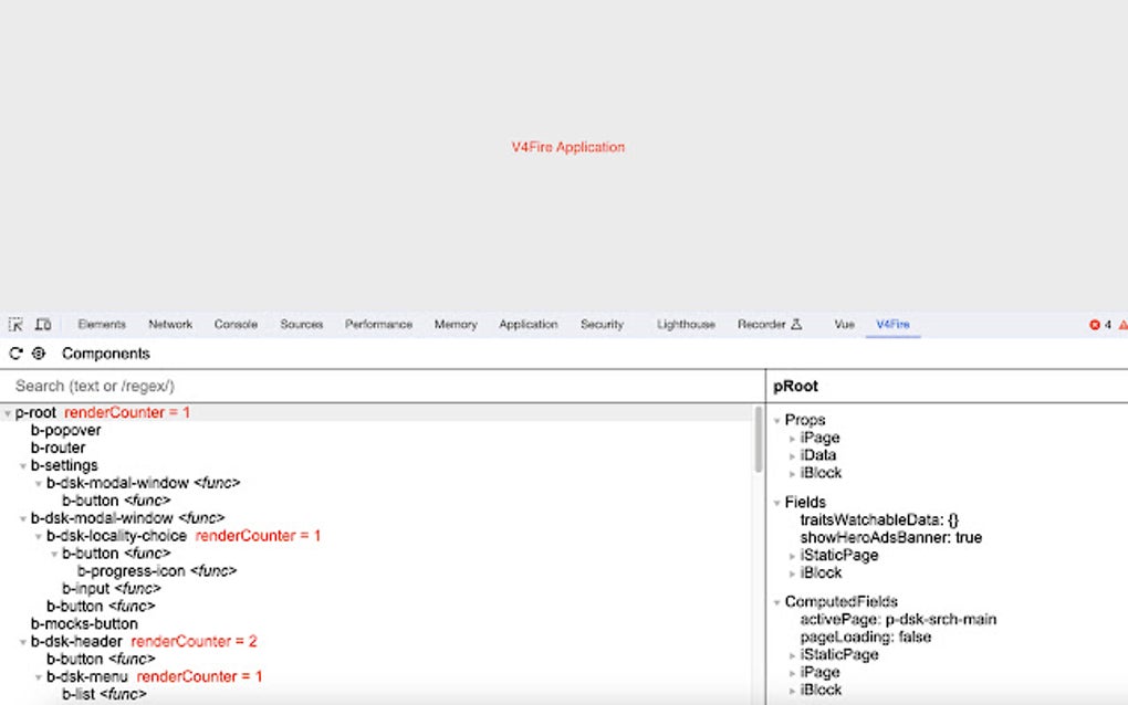 V4Fire Developer Tools for Google Chrome - Extension Download