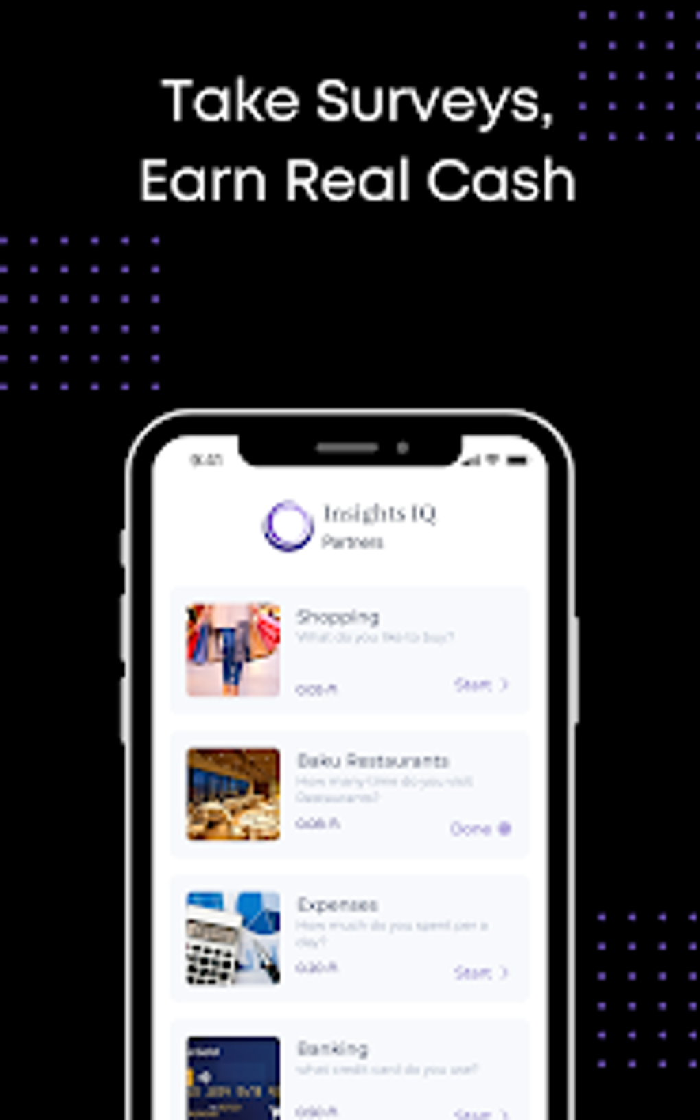 InsightsIQ Earn Money para Android - Download
