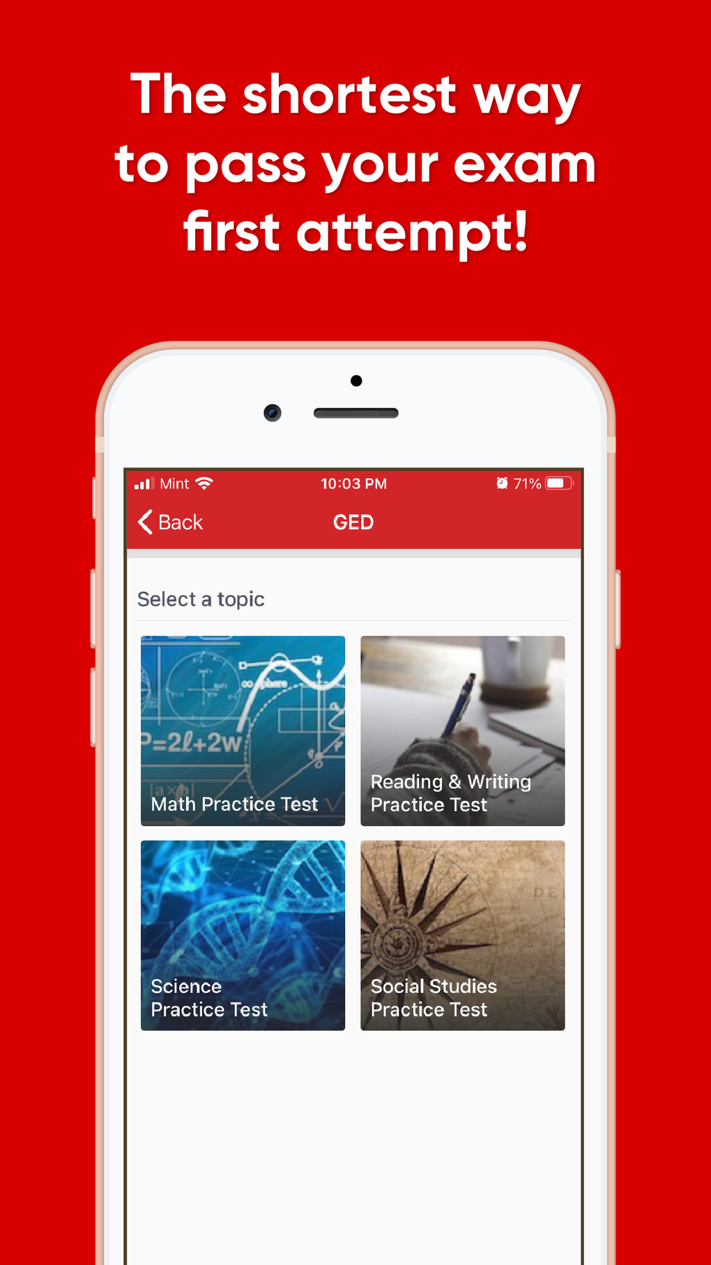 GED Practice Test 2023 Na IPhone Download