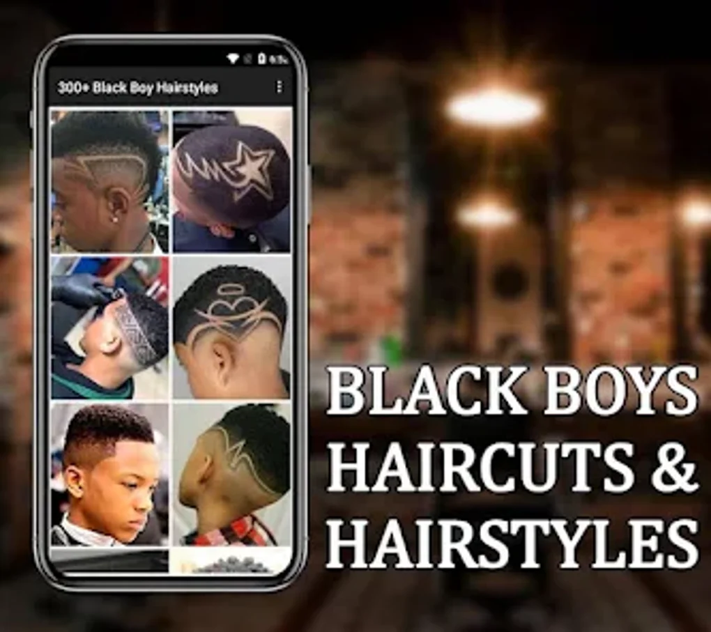 350 Black Boy Hairstyles para Android - Download