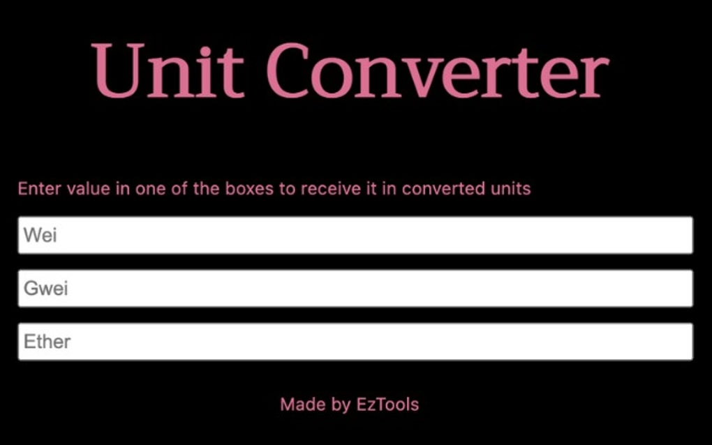 Unit Converter cho Google Chrome - Tiện ích mở rộng Tải về