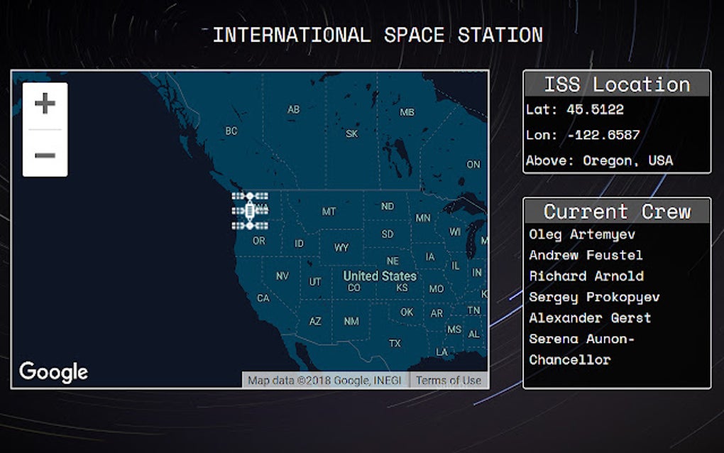 ISS Update for Google Chrome - Extension Download