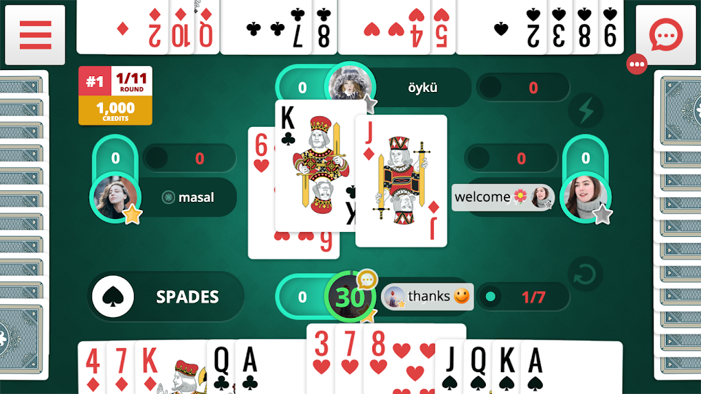Spades Online for Android - Download