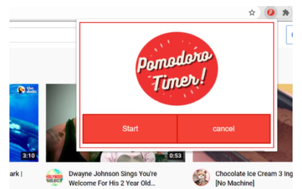 Pomodoro Timer สำหรับ Google Chrome - ส่วนขยาย ดาวน์โหลด